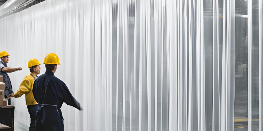 Cut to Size PVC Draft Curtains | Custom PVC Curtains for Every Space